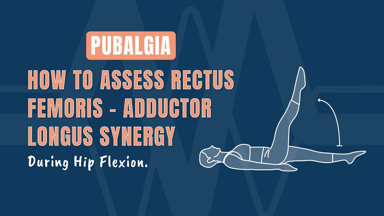 Pubalgia | Assess Rectus Femoris | Adductor Longus Synergy